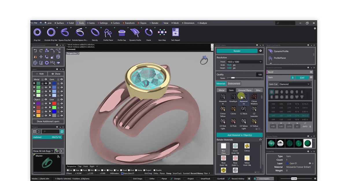 Matrixgold Jewellery Design Software - Igeo - Jewellery Design Software